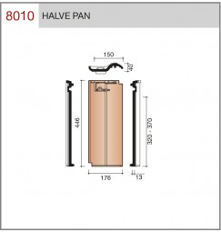 Rechter gevelpan Koramic Modula Gewolkt Engobe